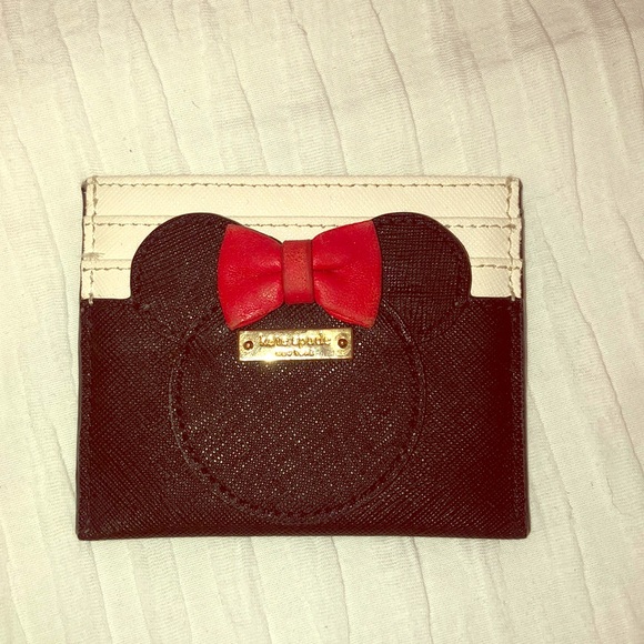 kate spade | Bags | Kate Spade Minnie Mouse Card Holder | Poshmark